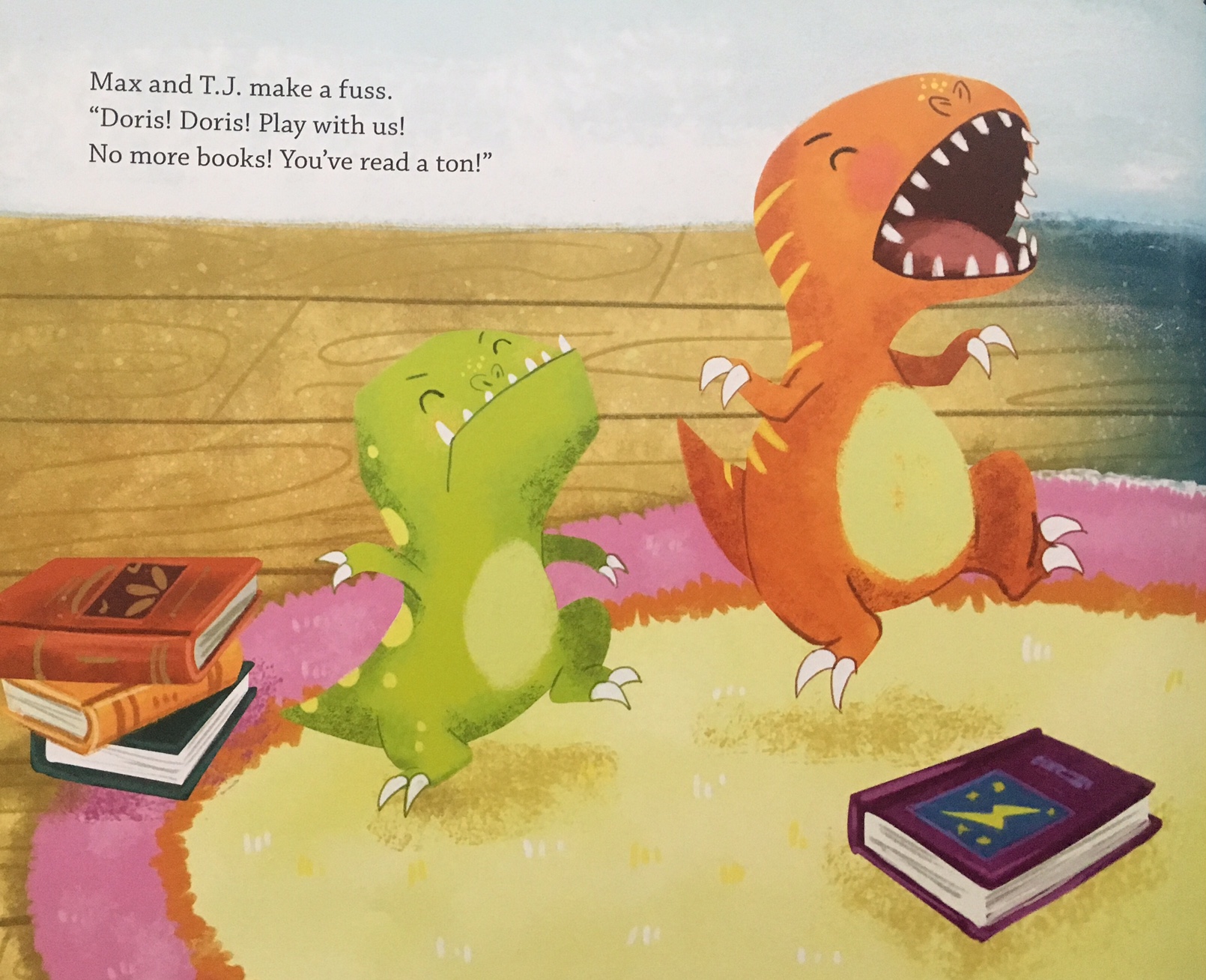 Simply 7 interview with Diana Murray–“Doris the Bookasaurus” | Jena Benton